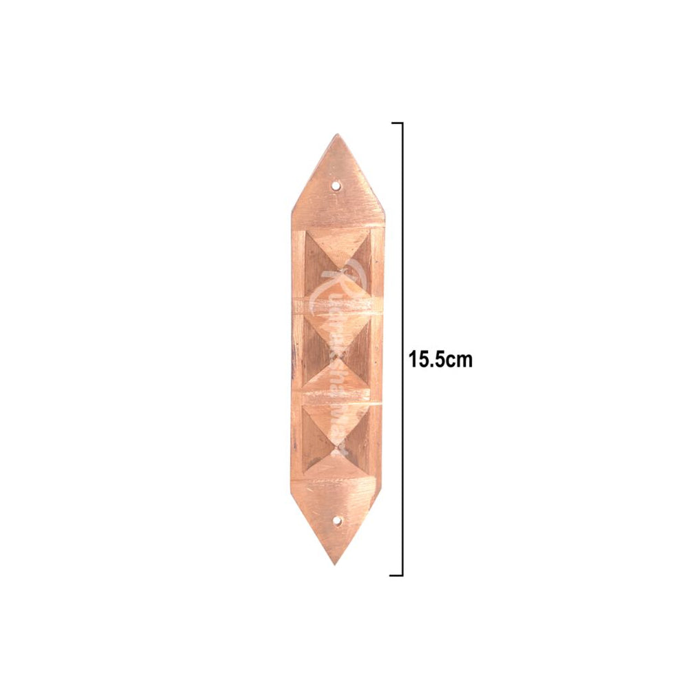 Vastu Products for South East | Vastu Copper Strip Pyramid Divider ...